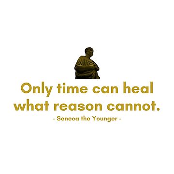 "Only time can heal what reason cannot. | Quotes from Seneca ...