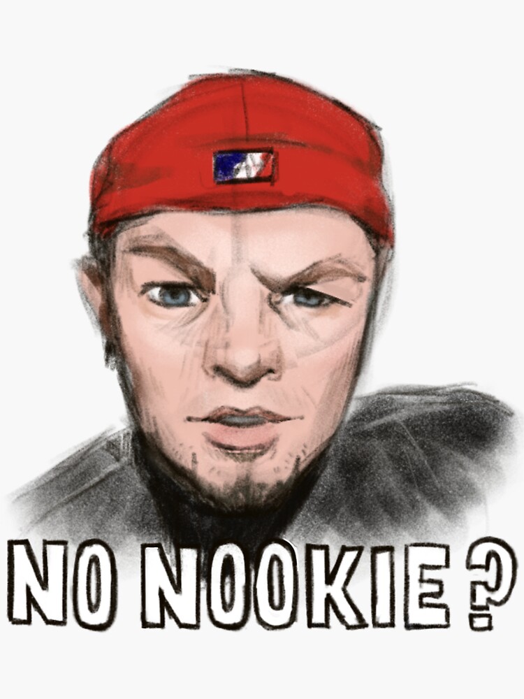 No Nookie Sticker For Sale By Pickleviv Redbubble