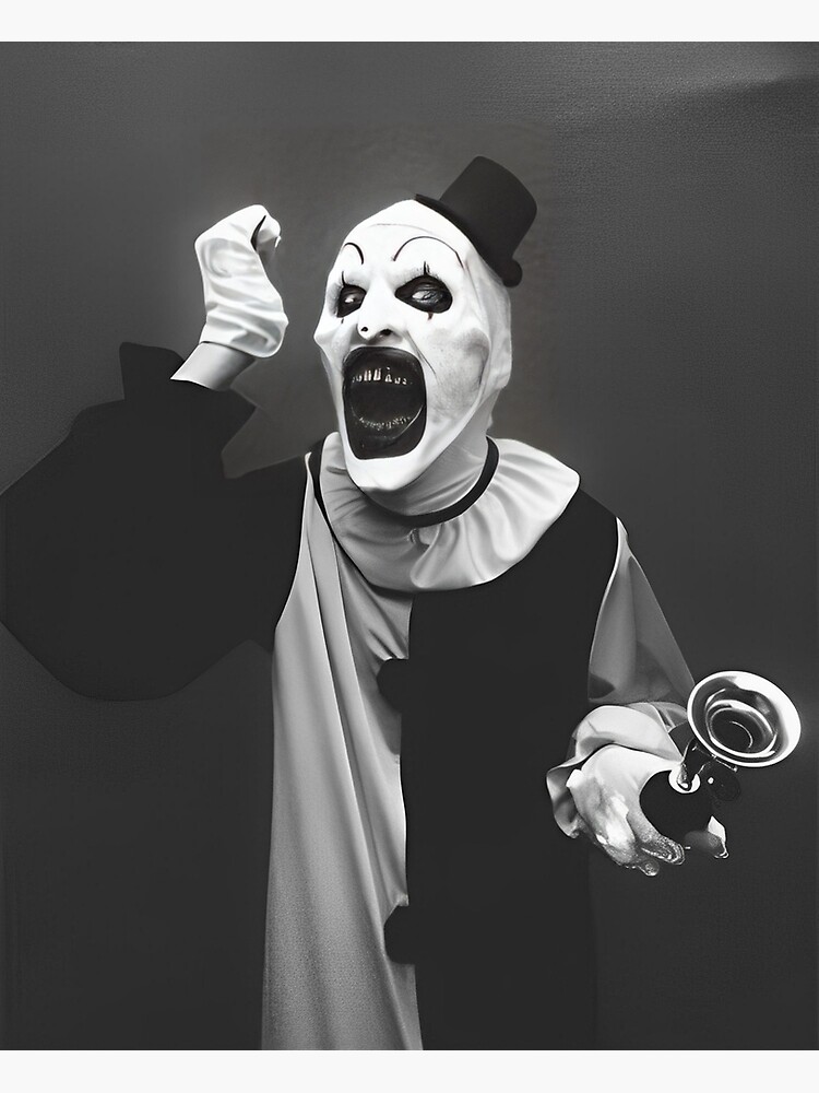 Terrifier Art The Clown Horror Premium Matte Vertical Poster