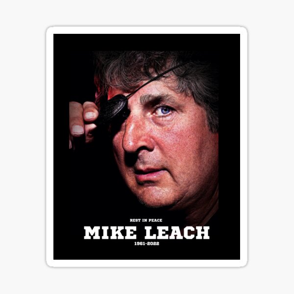 "mike leach" Sticker for Sale by Mikalozan | Redbubble