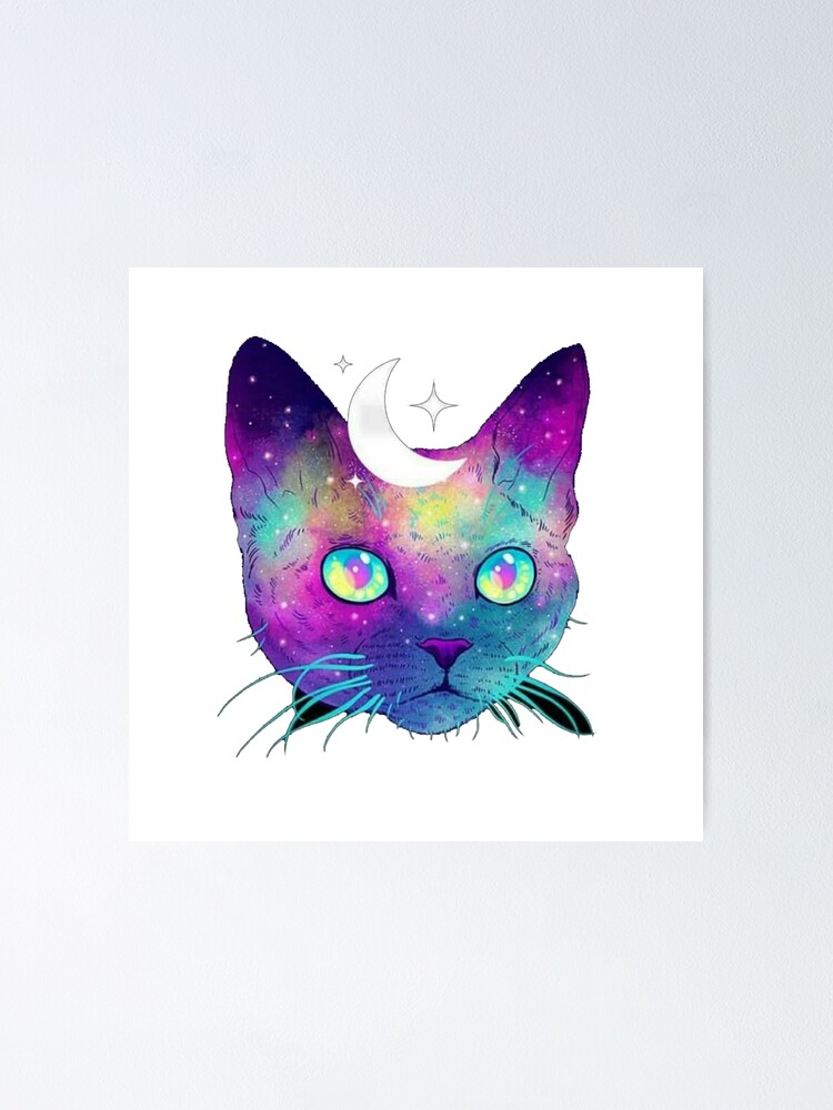 "Ap Lang Space Cat" Poster for Sale by ContrastColor | Redbubble
