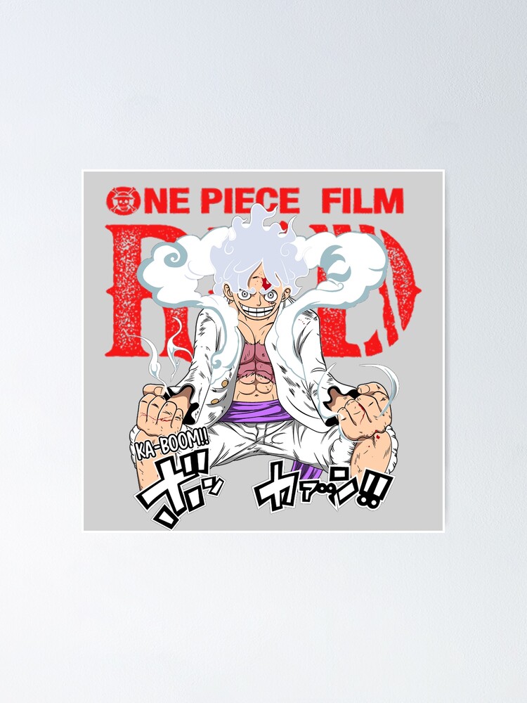 Gear 5 Luffy Poster, Luffy Gear 5 One Piece, One Piece Poster Home ...