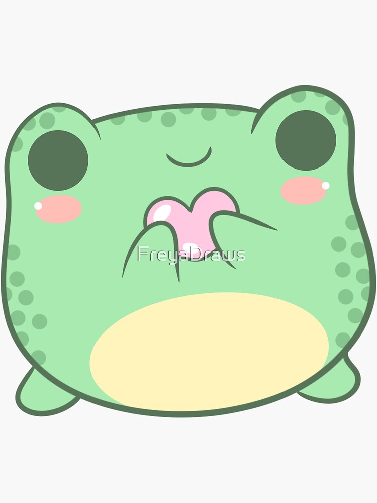 "Kawaii Frog - Toad Pun - You are TOADally amazing!" Sticker for Sale ...