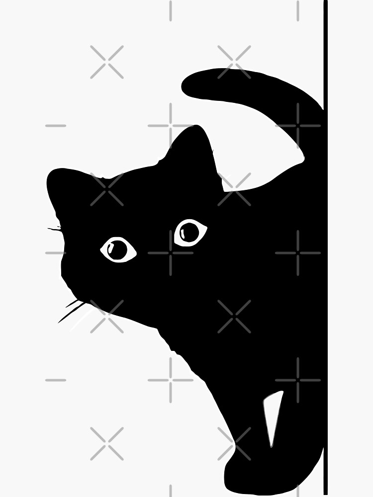 "Cat Time; cat lover" Sticker for Sale by Design1VIP | Redbubble