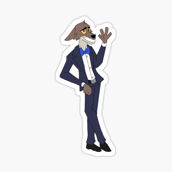 "Mr Wolf gala outfit - The Bad Guys" Sticker for Sale by ncmaturtle405 ...