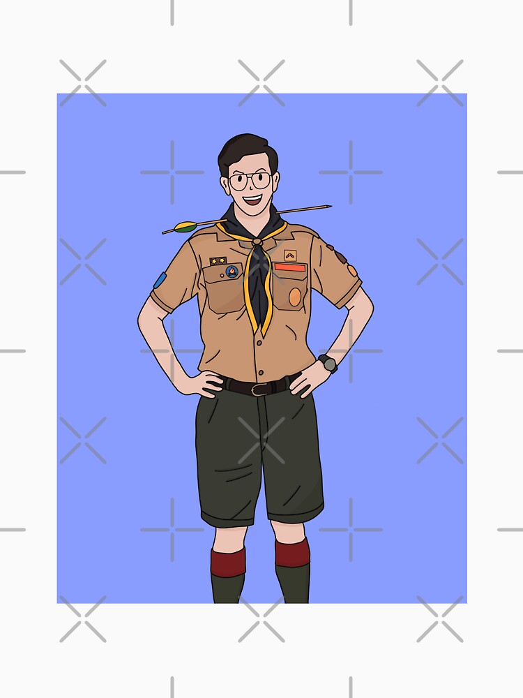 "Cartoon Illustration of Pete from Ghosts CBS" T-shirt for Sale by ...