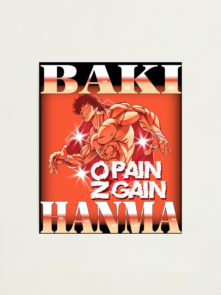 "Baki The Grappler - Baki Hanma fanart" Photographic Print for Sale by ...
