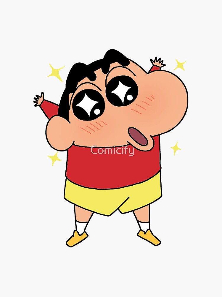 "Cute Shinchan " Sticker for Sale by Comicify | Redbubble