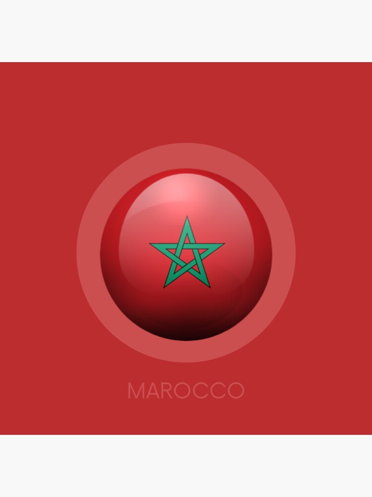 "MOROCCO LOGO" Sticker for Sale by CreaDistrict | Redbubble