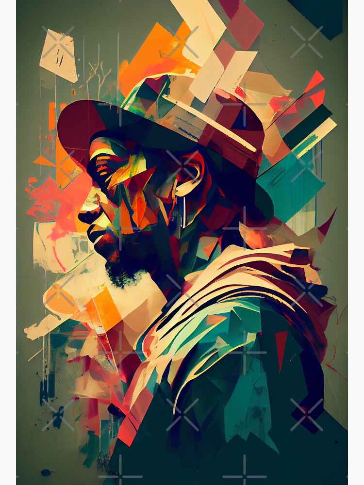 "LA Rapper - Gangsta" Sticker for Sale by MarkColeImaging | Redbubble