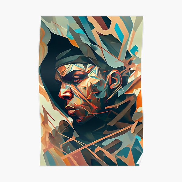 "LA Gangsta Abstract" Poster for Sale by MarkColeImaging | Redbubble