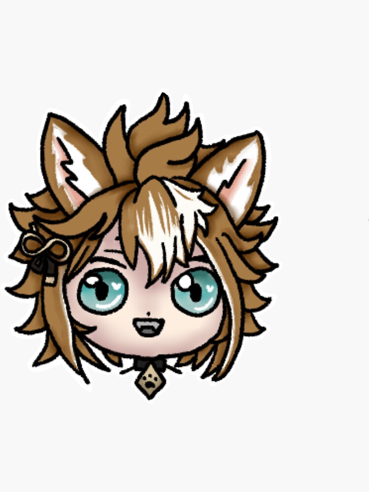 "Gorou Genshin Impact Chibi" Sticker for Sale by All-Hail-Tails | Redbubble