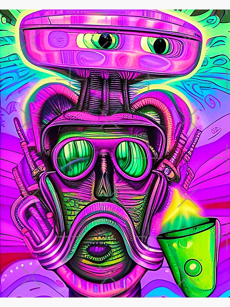 "Super Trippy and psychedelic colorful art" Poster for Sale by Neo ...