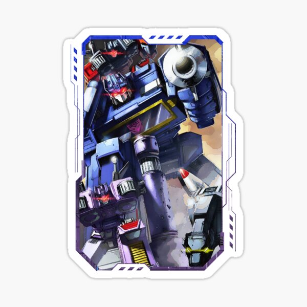 "Soundwave with Recordicons" Sticker for Sale by posterrifiq | Redbubble