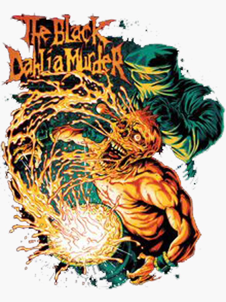 "THE BLACK - BEST DESAIN" Sticker for Sale by hstitfalljy | Redbubble