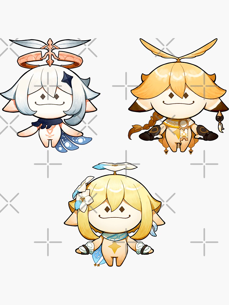 "Aranara Traveler Pack | Genshin Impact" Sticker for Sale by sunichan ...