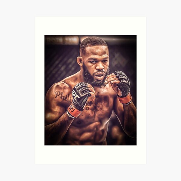 "*TRENDING* Jon Jones Famous Fighter Champion Design" Art Print for ...