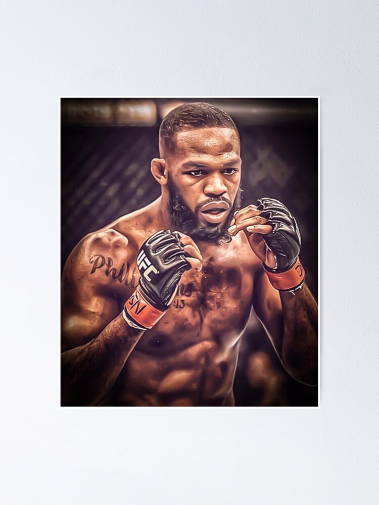 "*TRENDING* Jon Jones Famous Fighter Champion Design" Poster for Sale ...