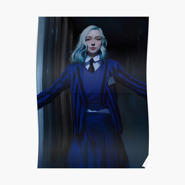 Póster «Enid Sinclair de la edición de anime del miércoles» de ...