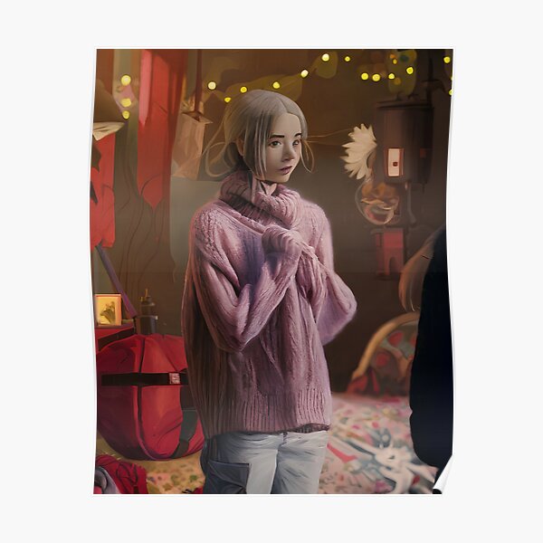 "Enid Sinclair Anime Portrait" Poster for Sale by AIPerfection | Redbubble