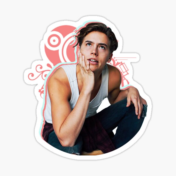 "Cole Sprouse" Sticker for Sale by LinkinAlice | Redbubble