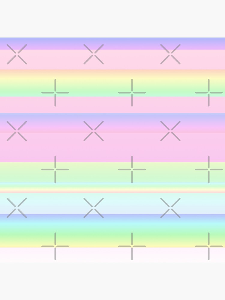 "Pastel multicolor palette | Artsy pastel color combination" Sticker ...