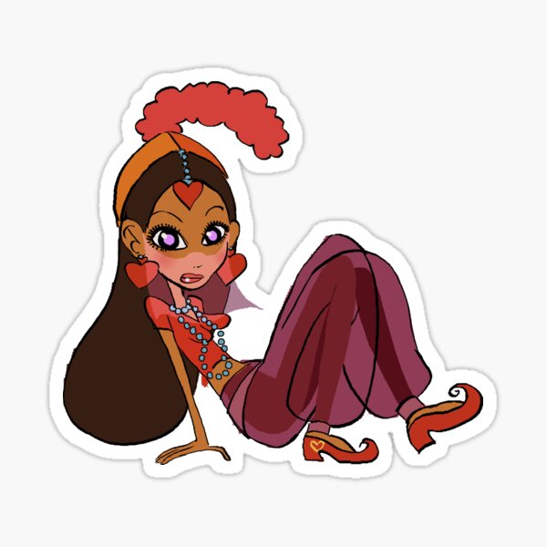 "Princess Yum Yum" Sticker for Sale by rotten-trash | Redbubble
