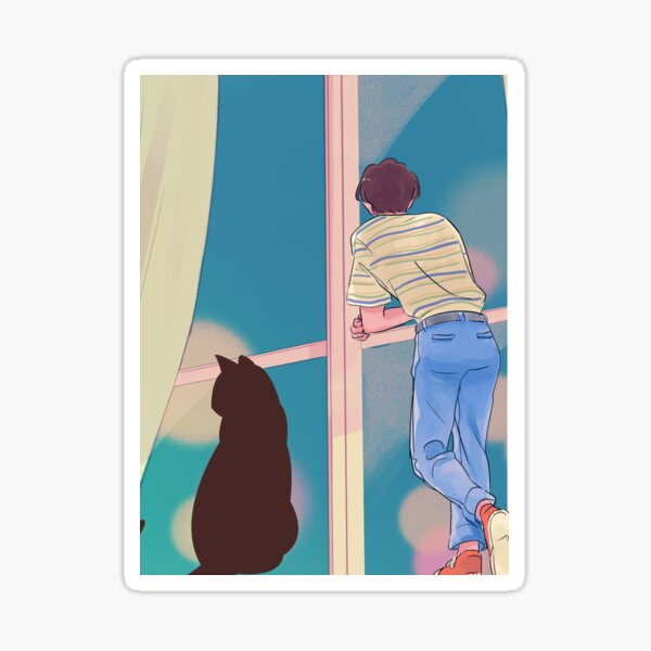 "Animes " Sticker for Sale by Syedaarts | Redbubble