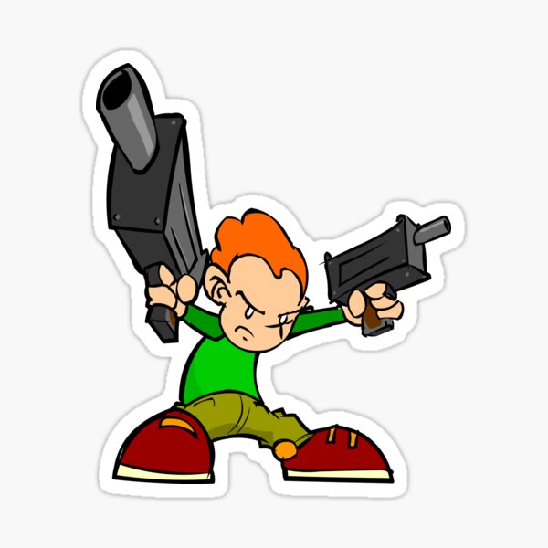 "Pico's Unloaded Pico's Showdown!" Sticker for Sale by MindChamber ...