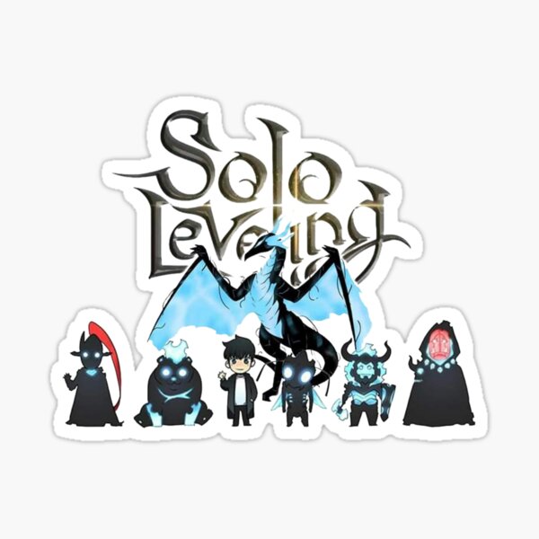 Pegatina «Solo leveling Characters Igris Sung Jin Woo Chibli kawaii ...