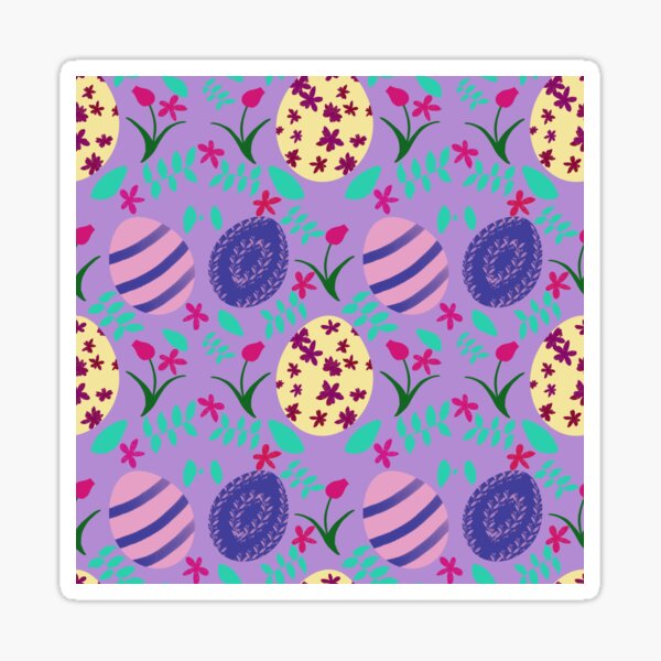 "Easter egg hunt" Sticker for Sale by JojoDolly | Redbubble