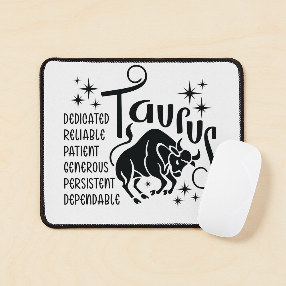 "Taurus Positive Traits" Sticker for Sale by GeckoMerch | Redbubble