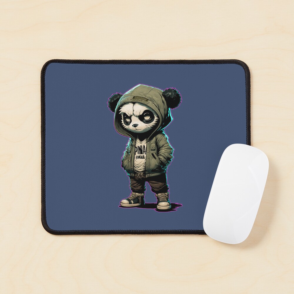 "Cool Panda Graffiti Manga Anime Character Distressed" Sticker for Sale ...