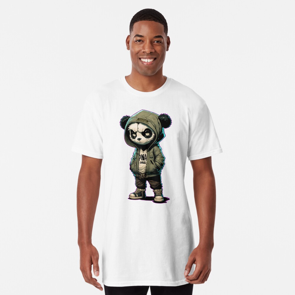 "Cool Panda Graffiti Manga Anime Character Distressed" Sticker for Sale ...