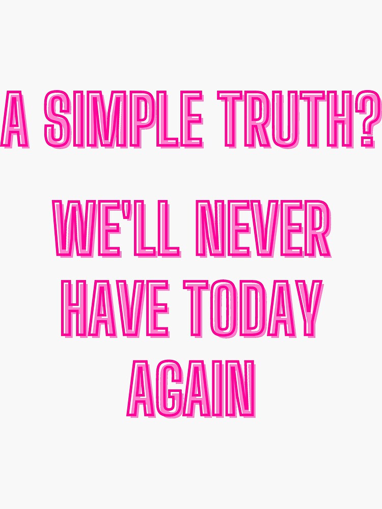 "A simple truth - motivational quotes" Sticker for Sale by kozetin ...