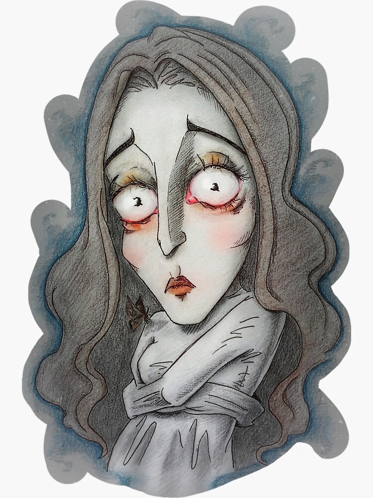 "Edith" Sticker for Sale by Shesvii | Redbubble