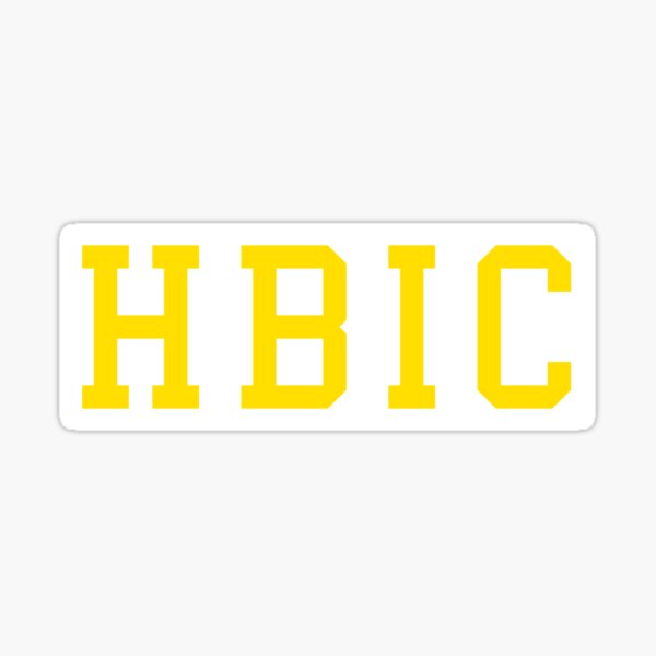 Hbic Stickers | Redbubble