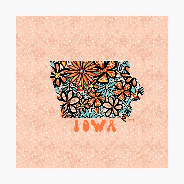"Iowa State Design | Artist Designed Illustration Featuring Iowa State ...