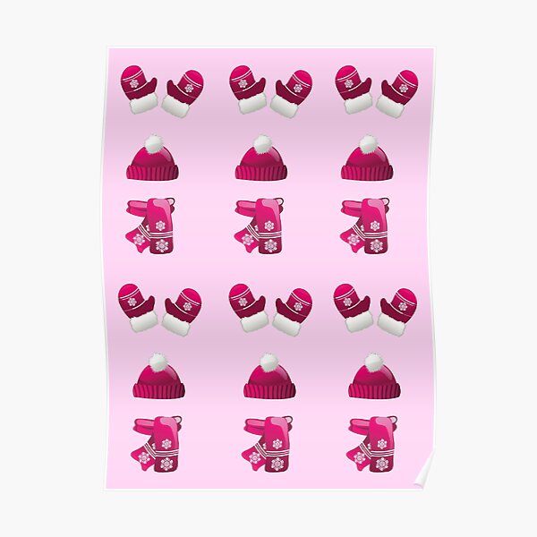 "Winter starter pack" Poster for Sale by HRistDesign | Redbubble