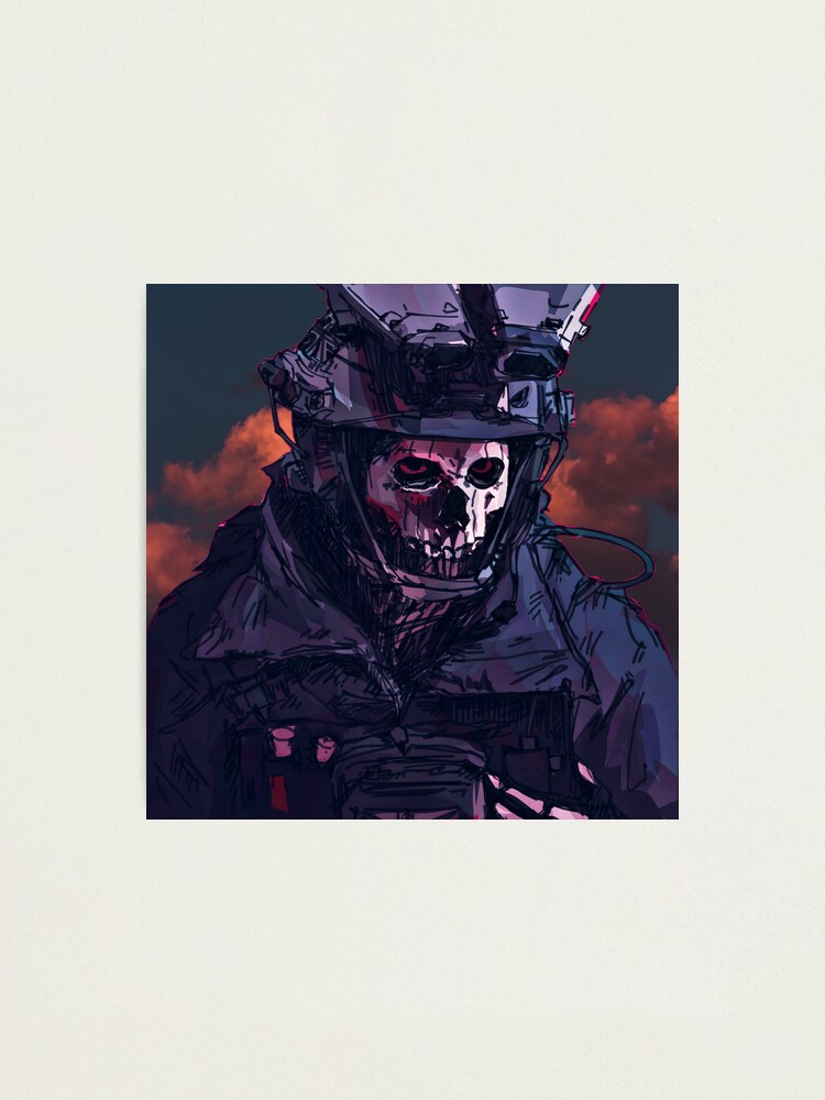 "Simon Ghost Riley aesthetic" Photographic Print for Sale by ...