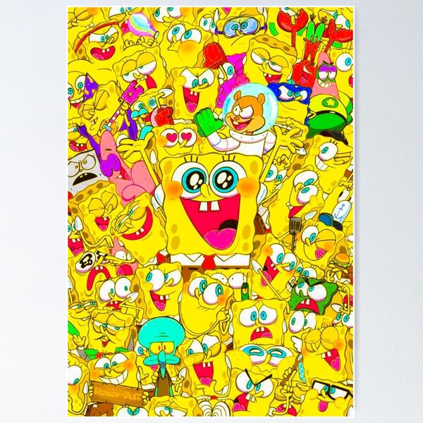 "Spongebob" Poster for Sale by manaspictures | Redbubble