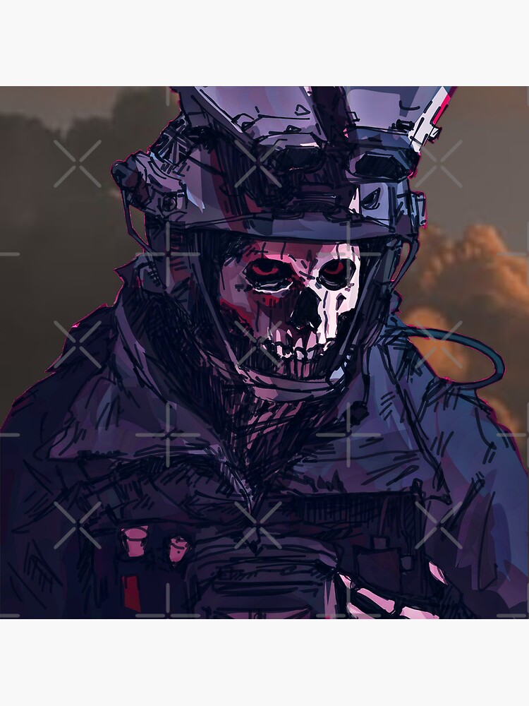 "Simon Ghost Riley aesthetic" Art Print for Sale by TheDudeFrame ...