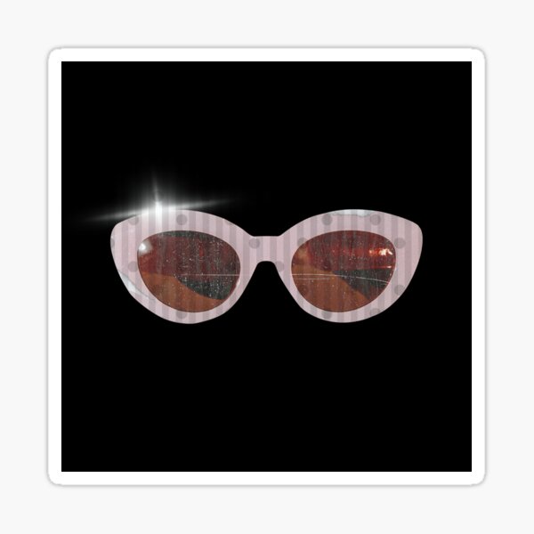 "Vintage sunglasses " Sticker for Sale by Aya-salah123 | Redbubble