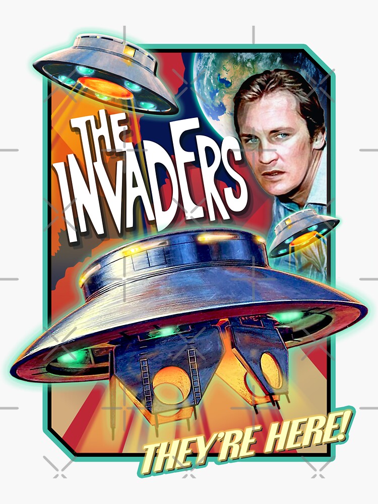 "THE INVADERS (1967 logo) - They're Here - David Vincent - Flying ...