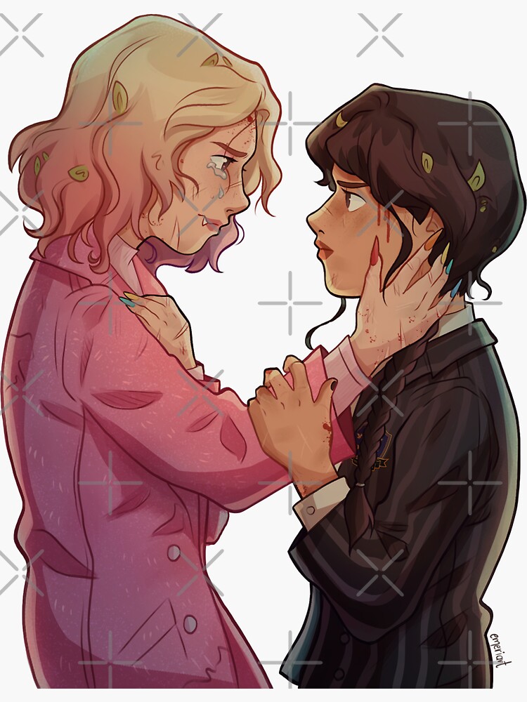 "Wenclair-Cry" Sticker by emeriart | Redbubble