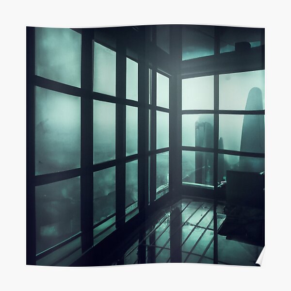"The Fog" Poster for Sale by Dyxxe | Redbubble