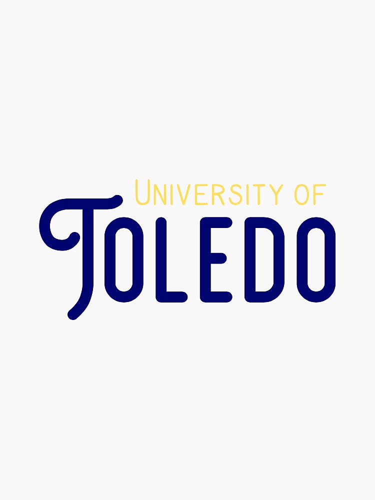 "University of Toledo " Sticker for Sale by CasuallyCoconut | Redbubble
