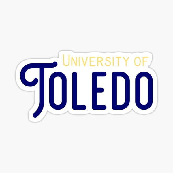 "University of Toledo " Sticker for Sale by CasuallyCoconut | Redbubble