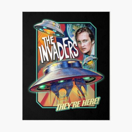 "THE INVADERS (1967 logo) - They're Here - David Vincent - Flying ...