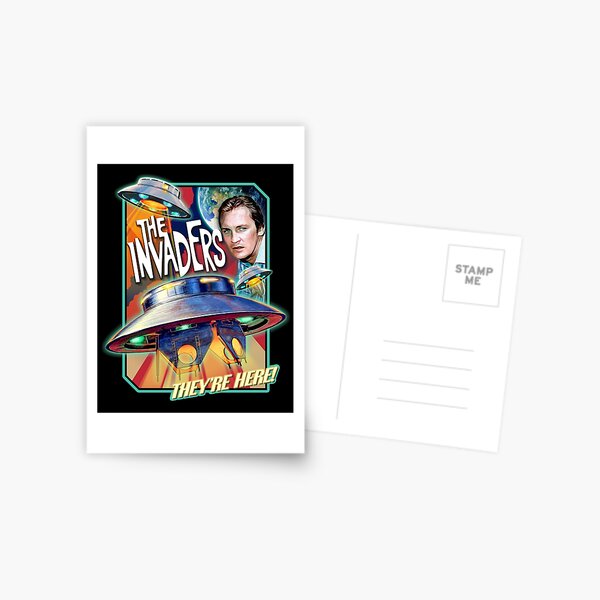 Postkarte for Sale mit "THE INVADERS (Logo von 1967) - Sie sind hier ...